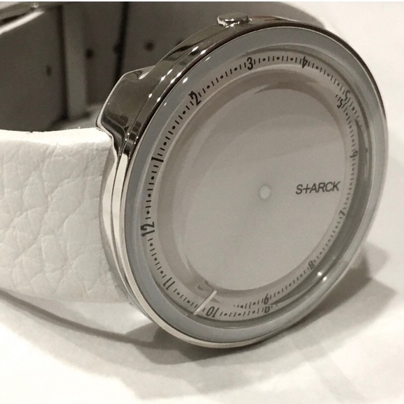 Fossil | Accessories | Fossil Starck Mystery Watch Nwt White Leather | Poshmark